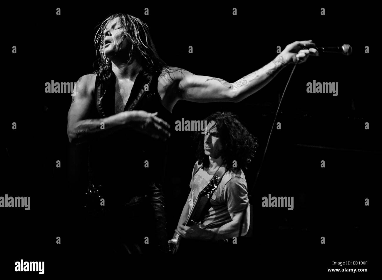 Toronto, Ontario, Canada. 22nd Dec, 2014. Heavy metal singer SEBASTIAN ...