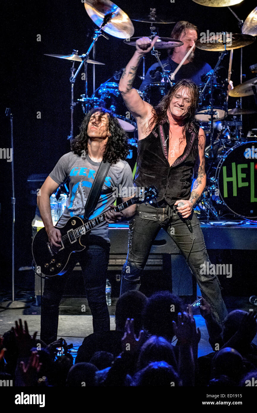 Toronto, Ontario, Canada. 22nd Dec, 2014. Heavy metal singer SEBASTIAN ...