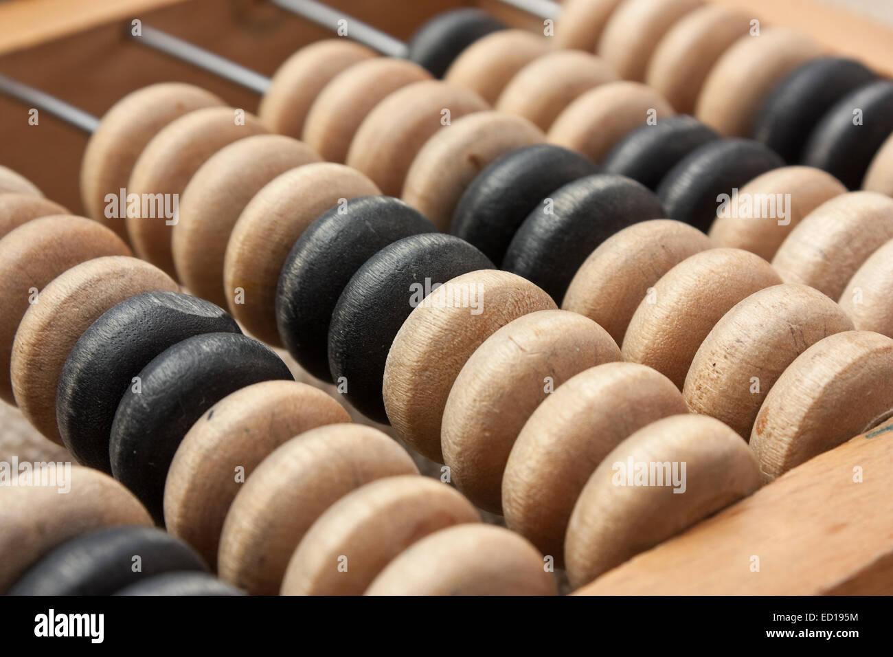 Old wooden abacus on white hi-res stock photography and images - Alamy