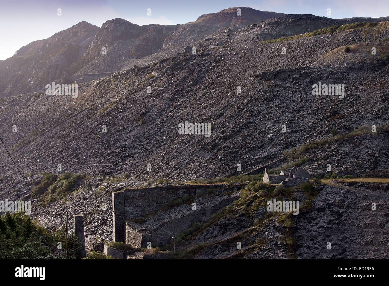 Llechwedd slate quarry wales hi-res stock photography and images - Alamy