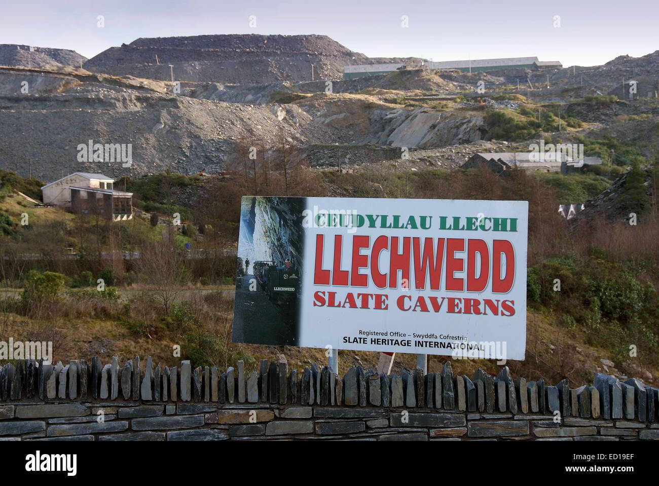 Llechwedd slate quarry hi-res stock photography and images - Alamy