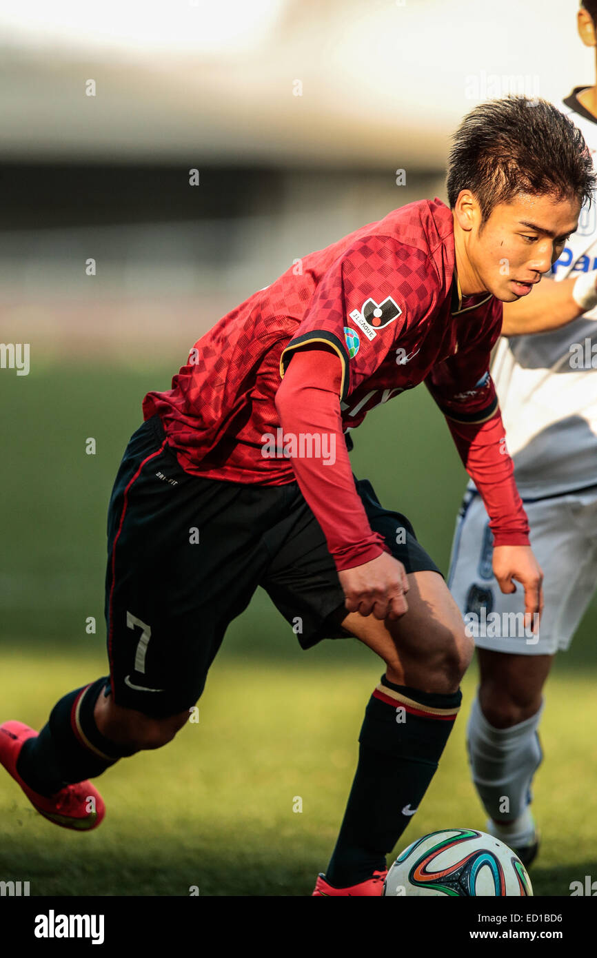 Yanmar Stadium Nagai, Osaka, Japan. 23rd Dec, 2014. Yuki Shikama ...