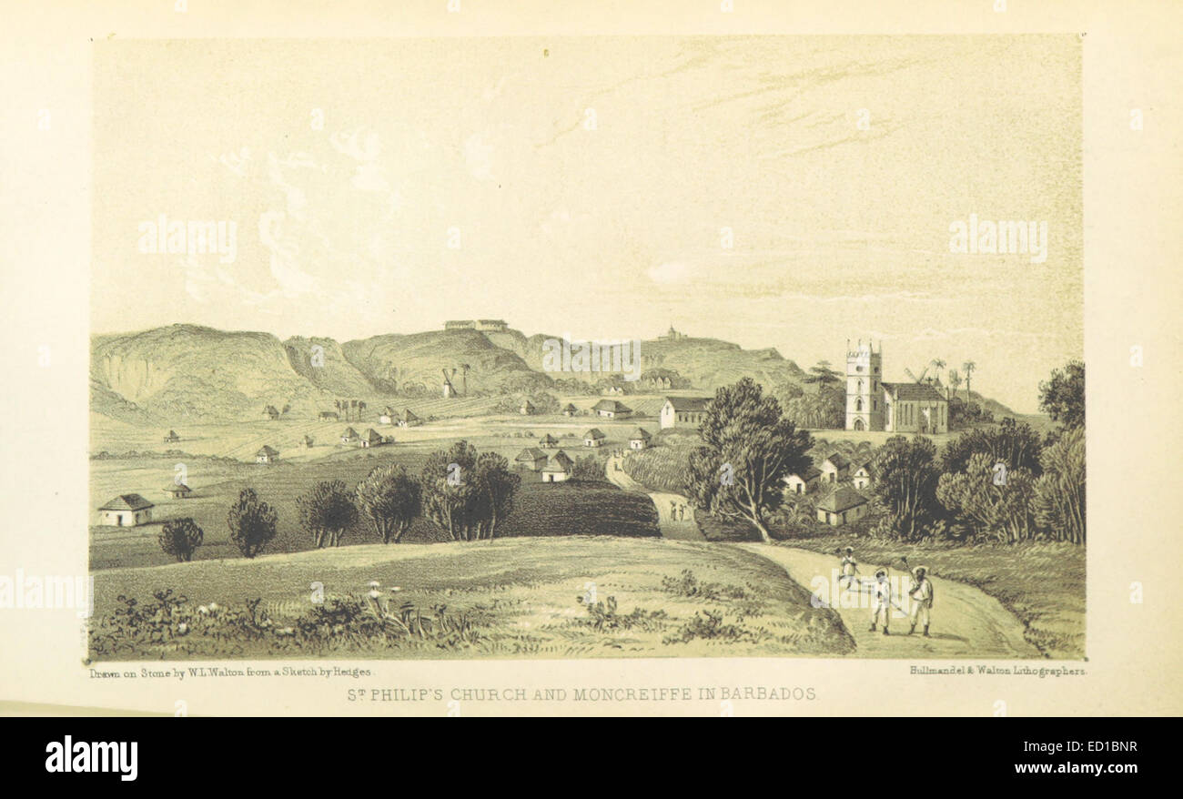 An illustration from Pg260 depicting St. Philip's Church and Moncreiffe ...