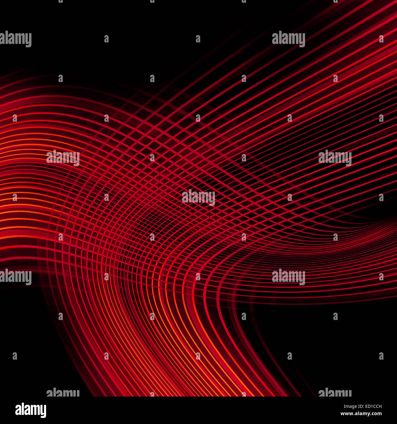 Red Curved Abstract Background Stock Photo - Alamy