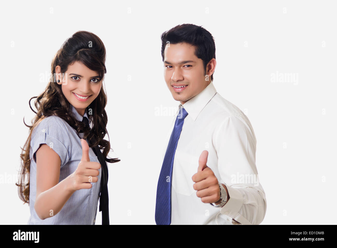 2 indian Business partner Stock Photo - Alamy
