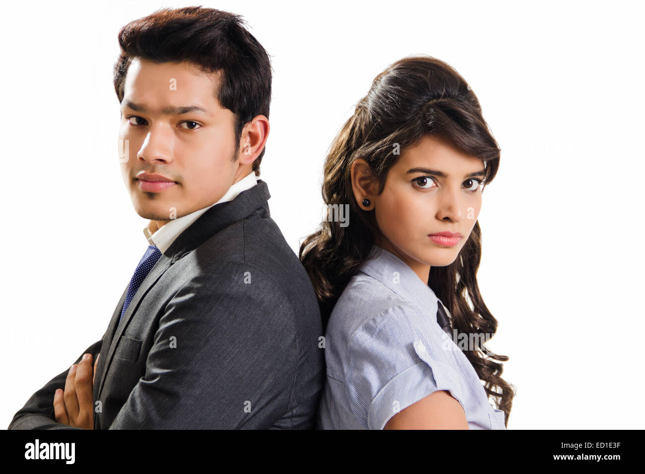 2 indian Business partner Stock Photo - Alamy