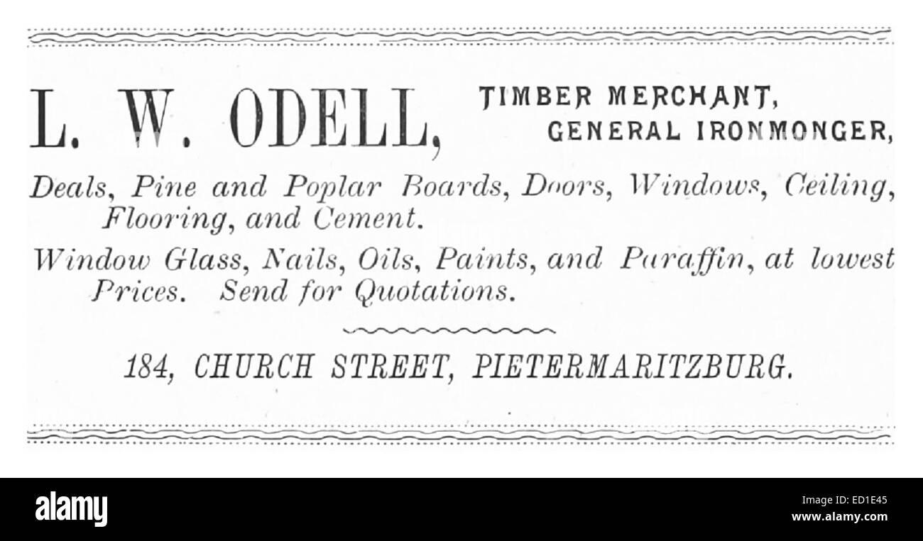This 1898 reference from PMB highlights advertising content, reflecting ...