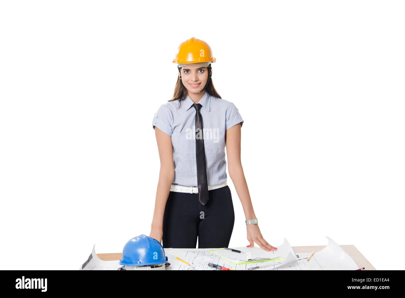 1 indian Architect lady Stock Photo - Alamy