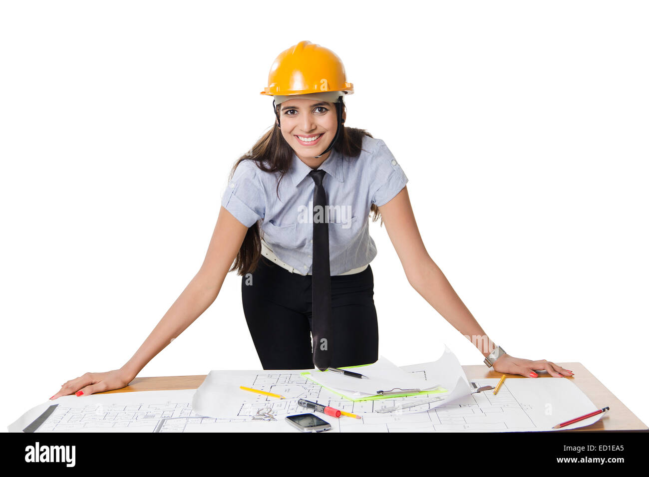 Architect woman hi-res stock photography and images - Alamy