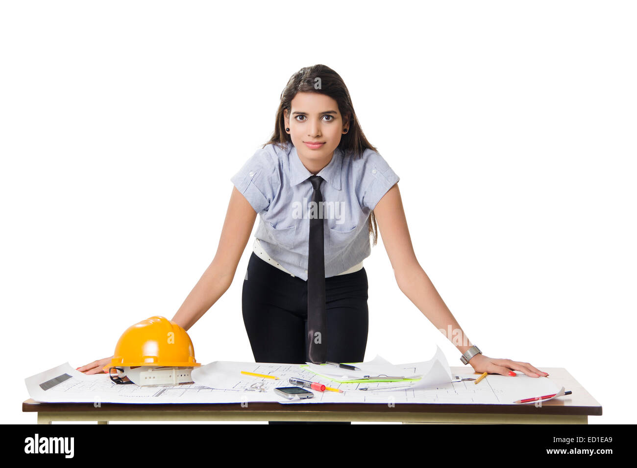 1 indian Architect lady Stock Photo - Alamy