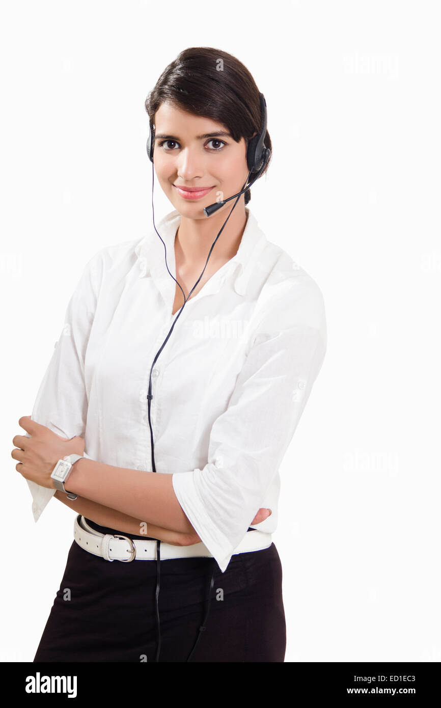 Indian telecaller hi-res stock photography and images - Alamy