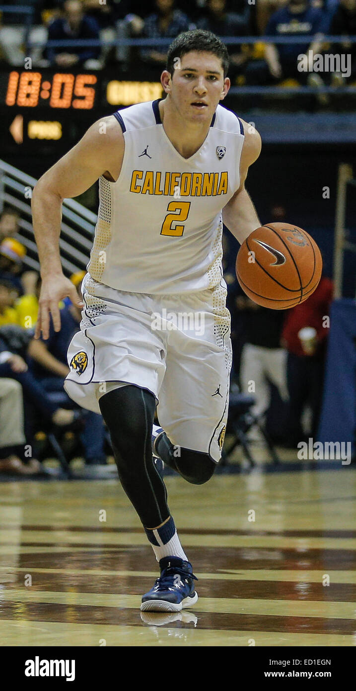 Berkeley, CA, USA. 22nd Dec, 2014. California G # 2 Sam Singer bring ...