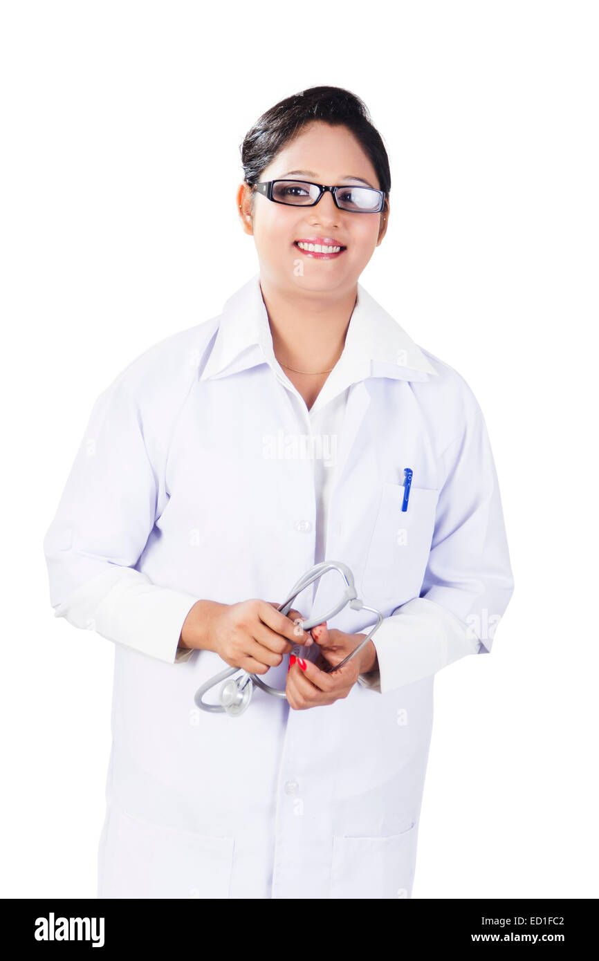 indian Medical Doctor pose Stock Photo - Alamy