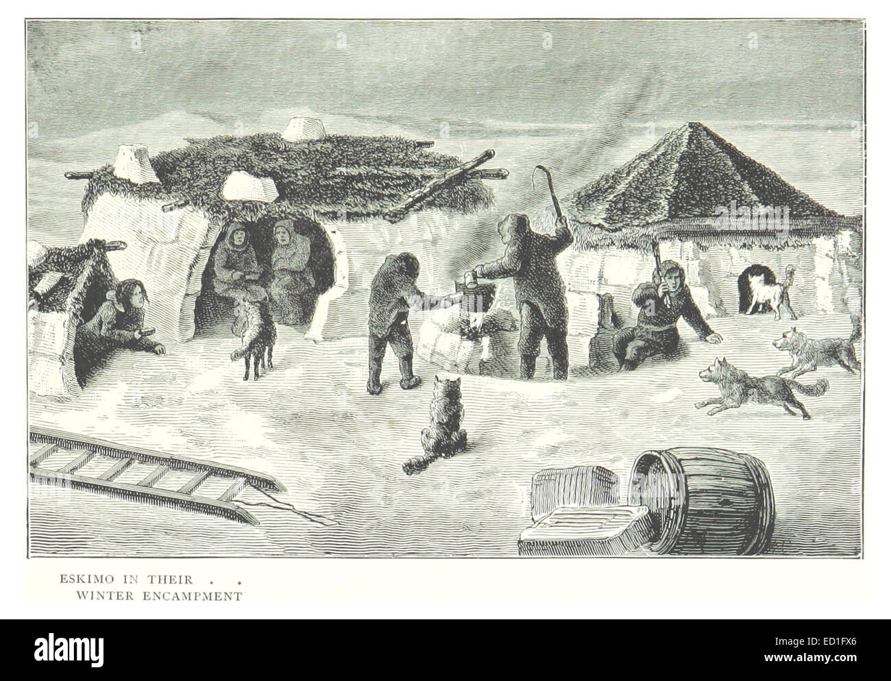 Winter encampment hi-res stock photography and images - Alamy