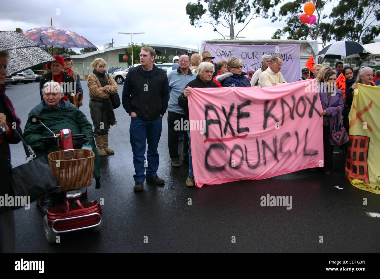 Residents protest against planning structure changes which allow for ...
