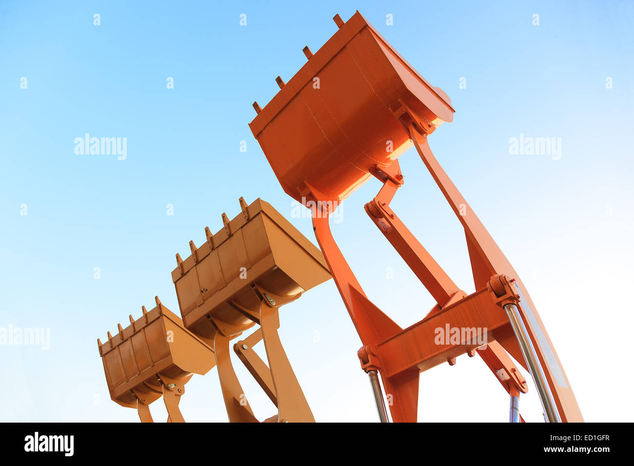 Bulldozer with raised loader bucket hi-res stock photography and images ...