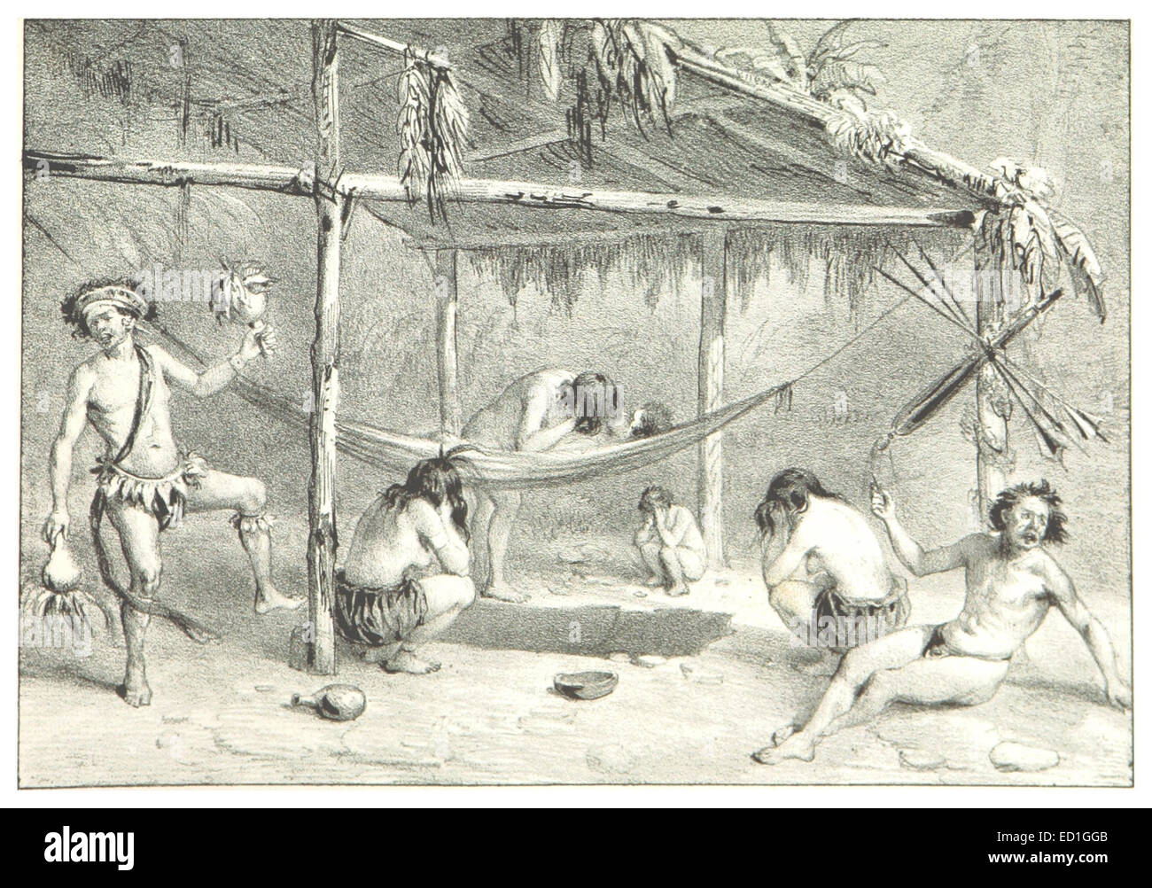 This 86th illustration of SR237u captures a Native American funeral ...