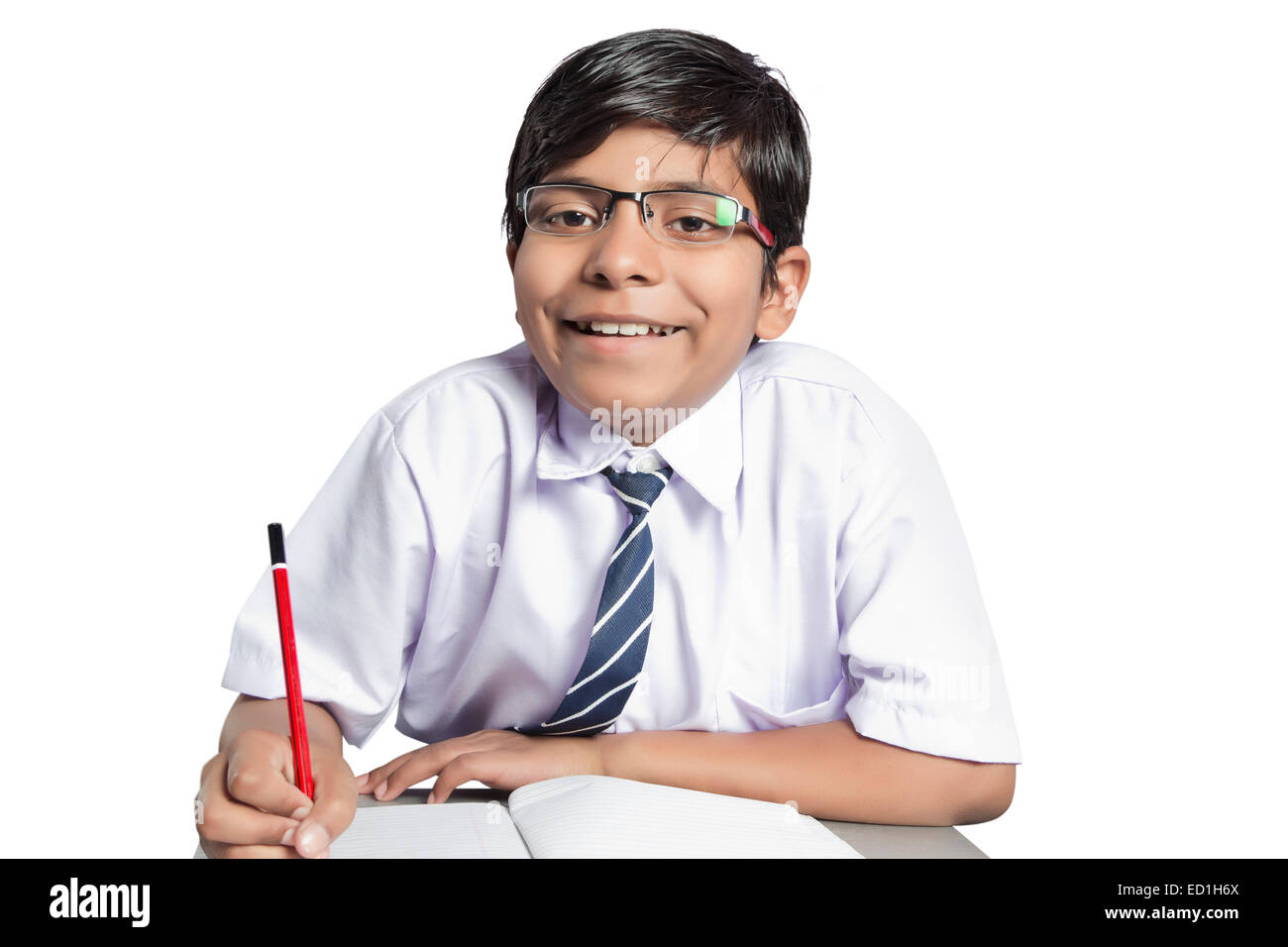 Laughing male student writing hi-res stock photography and images - Alamy