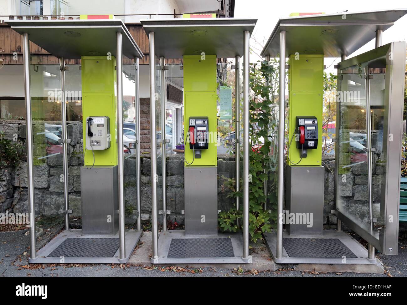 Stationary public phone hi-res stock photography and images - Alamy