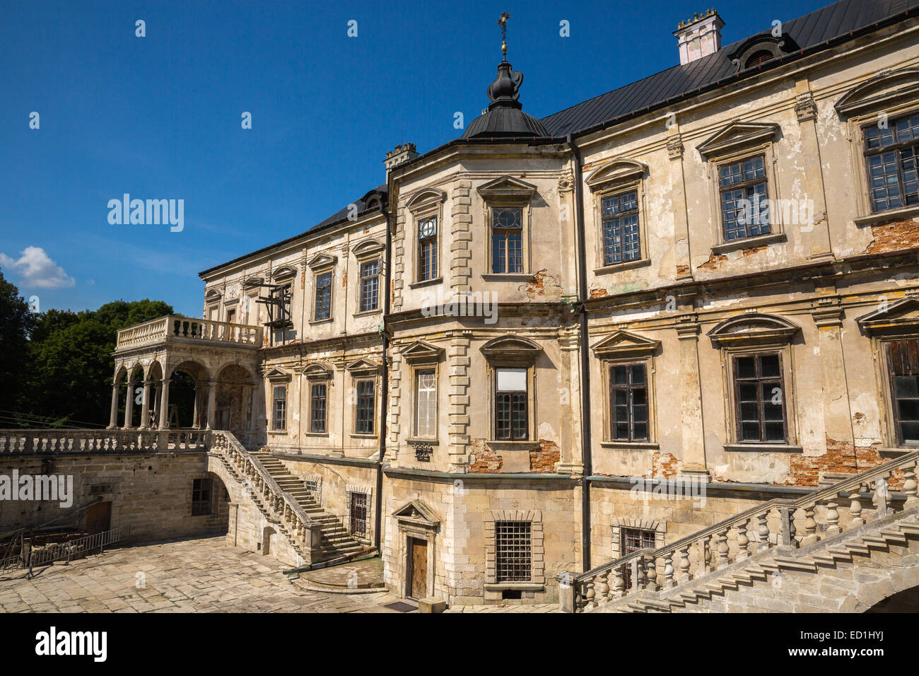 Medieval castles of western Ukraine Stock Photo - Alamy