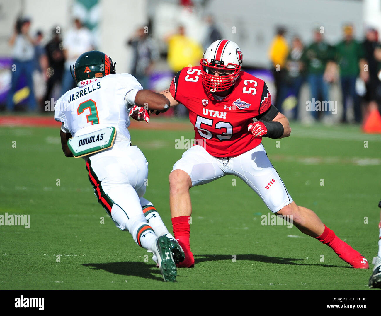 Las Vegas, NV, USA. 20th Dec, 2014. Jason Whittingham of Utah during ...