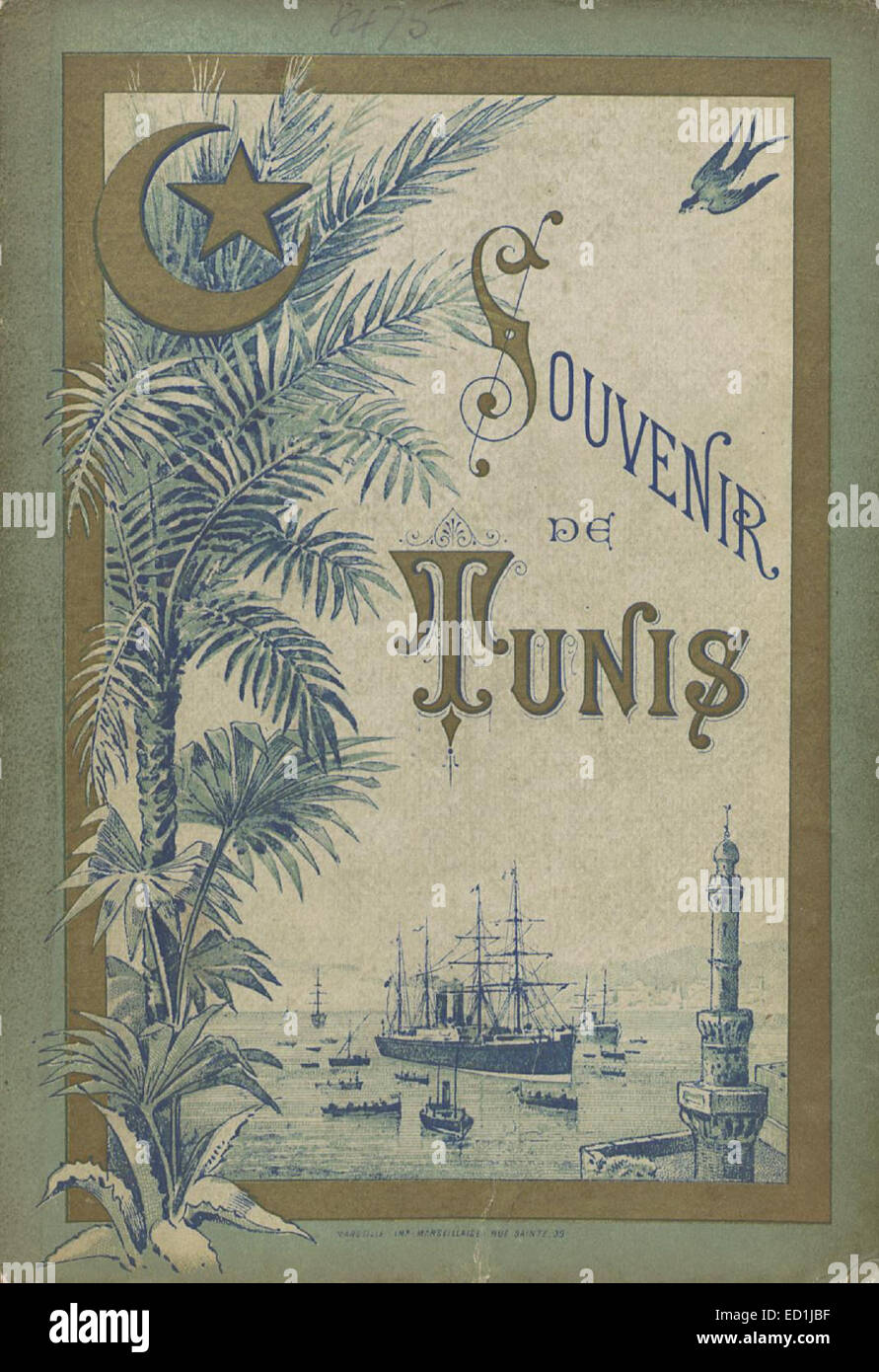 Old map of tunis hi-res stock photography and images - Alamy