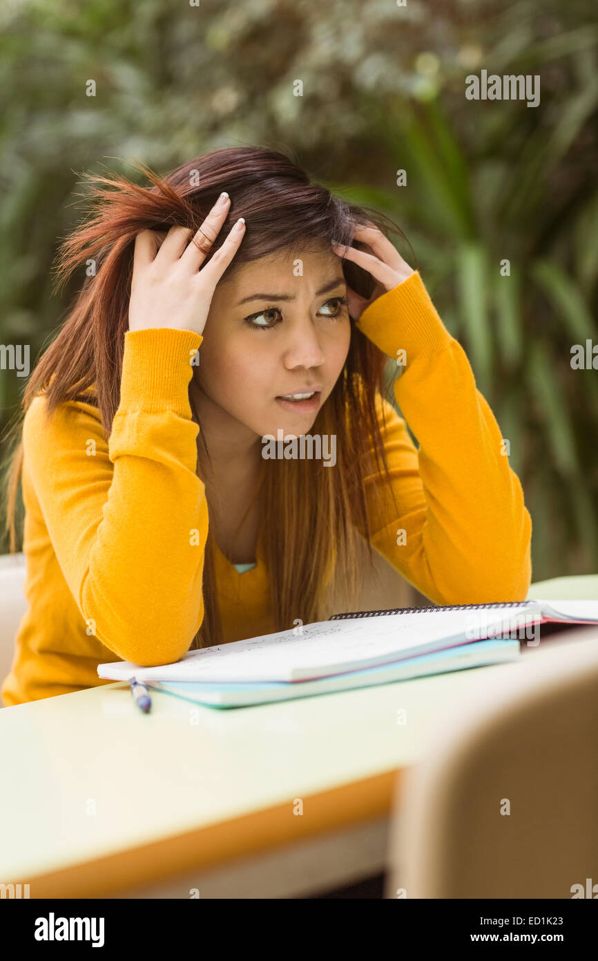 Frustrated student hi-res stock photography and images - Alamy