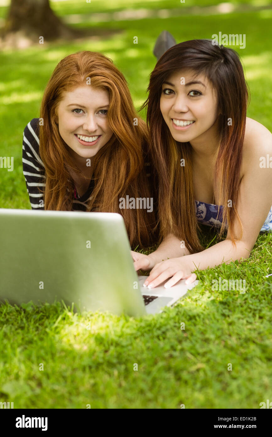 Happy relaxed park hi-res stock photography and images - Alamy