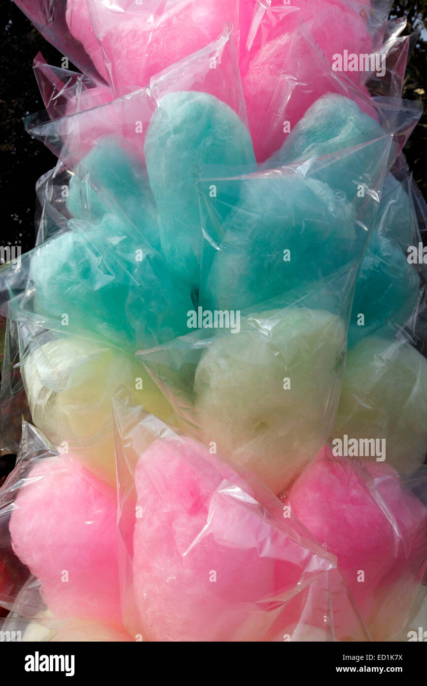 Cotton candy hawker hi-res stock photography and images - Alamy