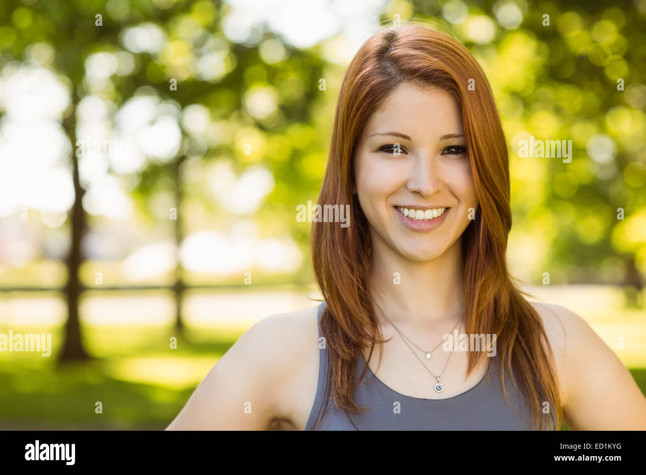 Portrait attractive female redhead hi-res stock photography and images - Alamy