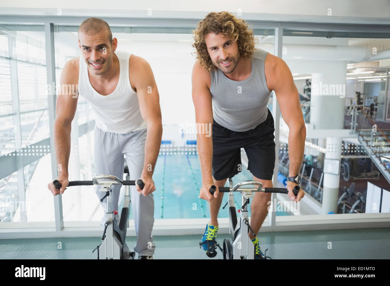 Young men on bikes hi-res stock photography and images - Alamy