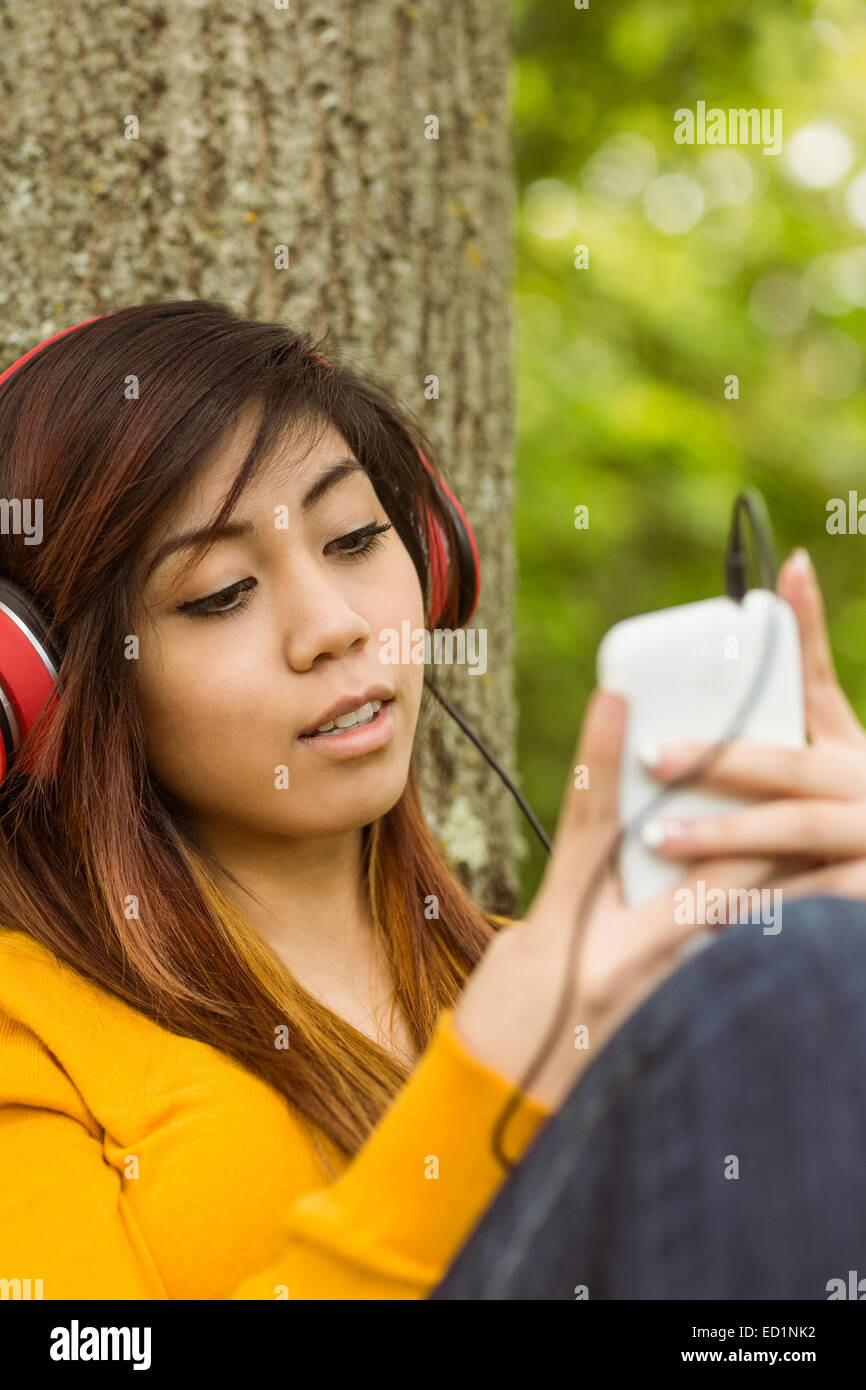 Enjoying music wireless hi-res stock photography and images - Alamy