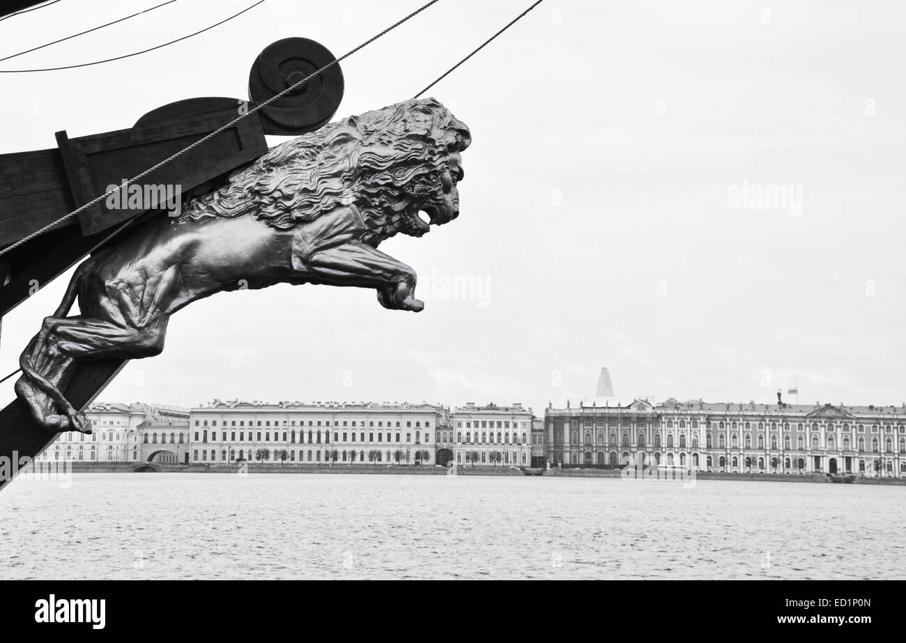 Neva river, St. Petersburg Stock Photo - Alamy