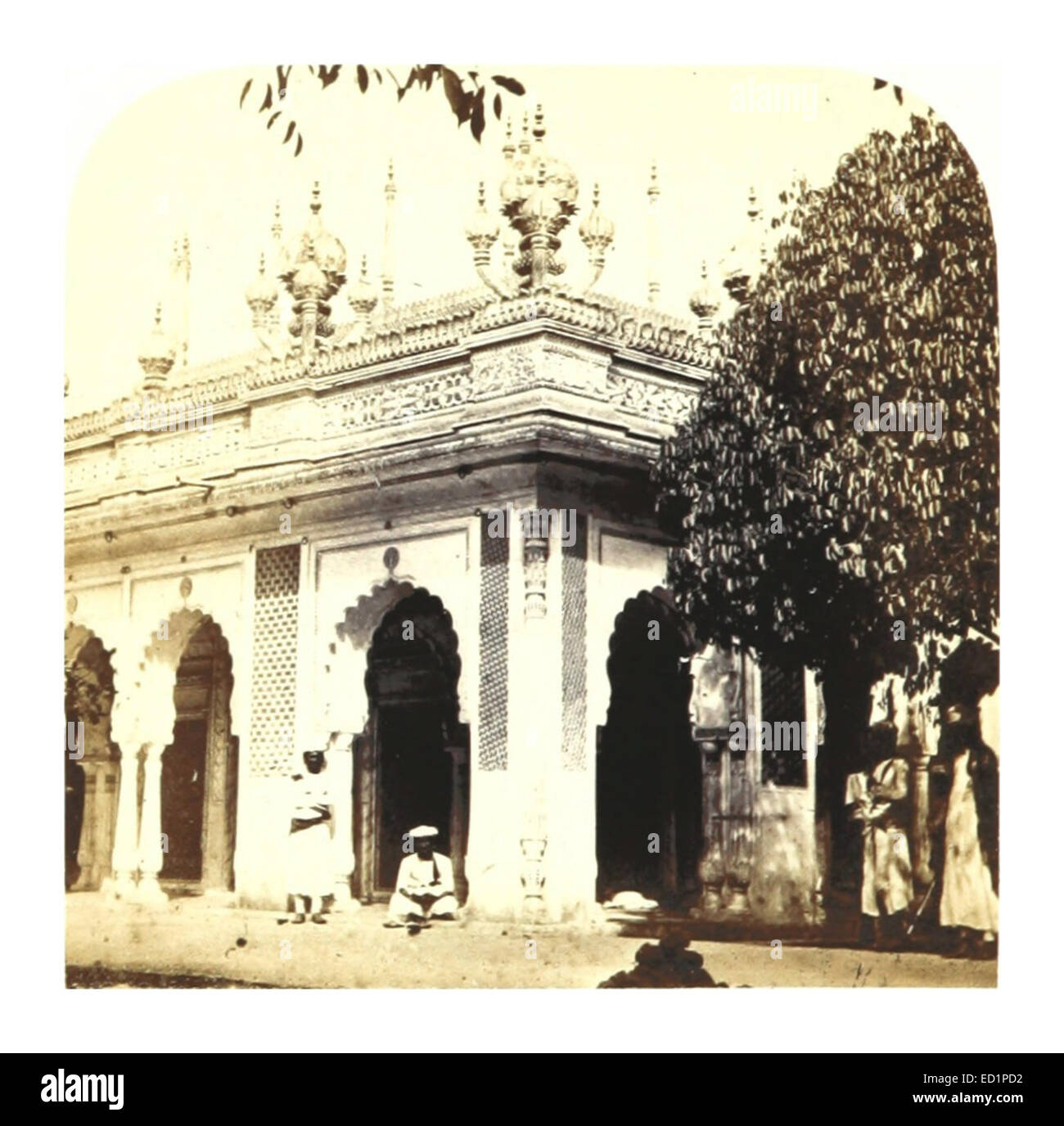 This 1862 illustration by Weld depicts the Tomb of a Mahomedan Lady at ...