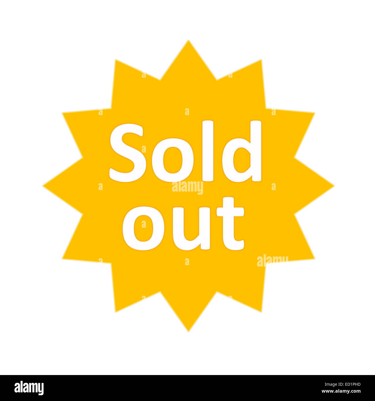 Gold sold star isolated in white background Stock Photo - Alamy