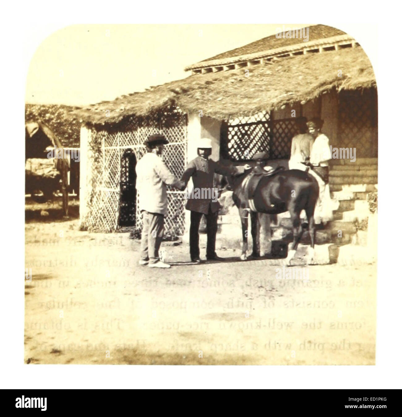 WELD (1862) p166 offers a snapshot of India during the mid-19th century ...