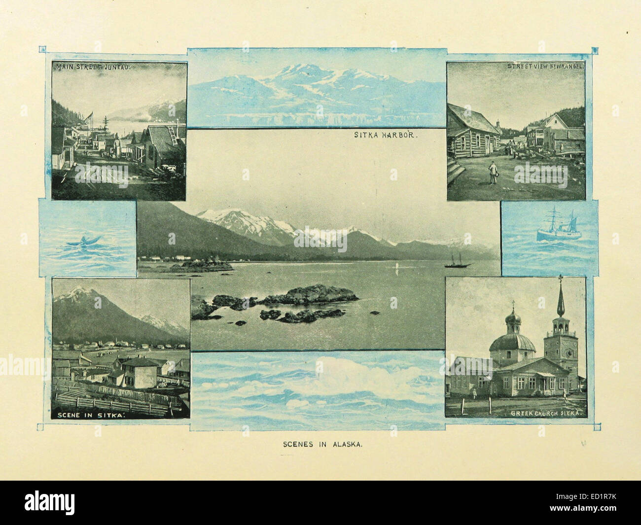 Vintage alaska hi-res stock photography and images - Alamy