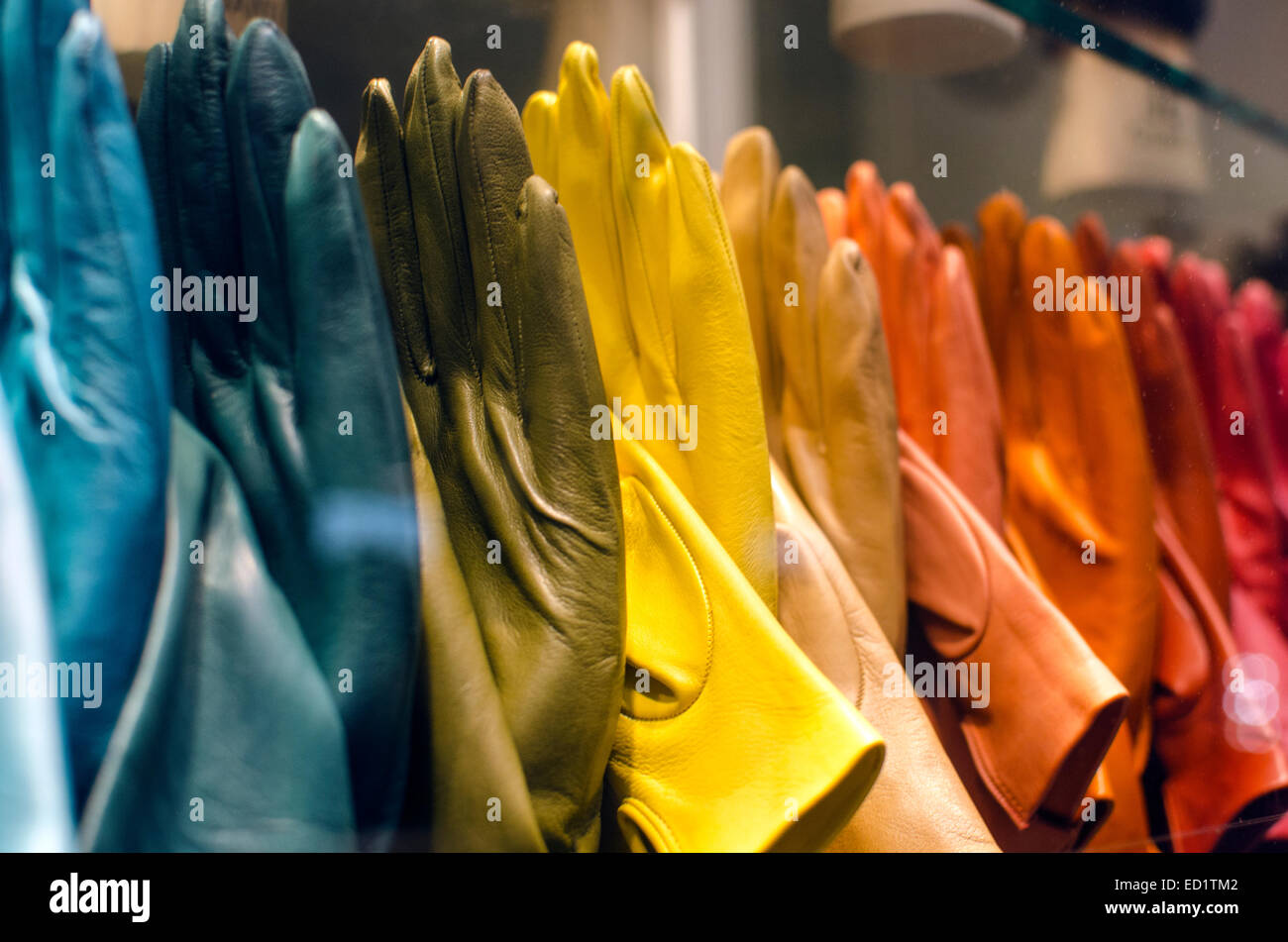 glove colour spectrum Stock Photo - Alamy