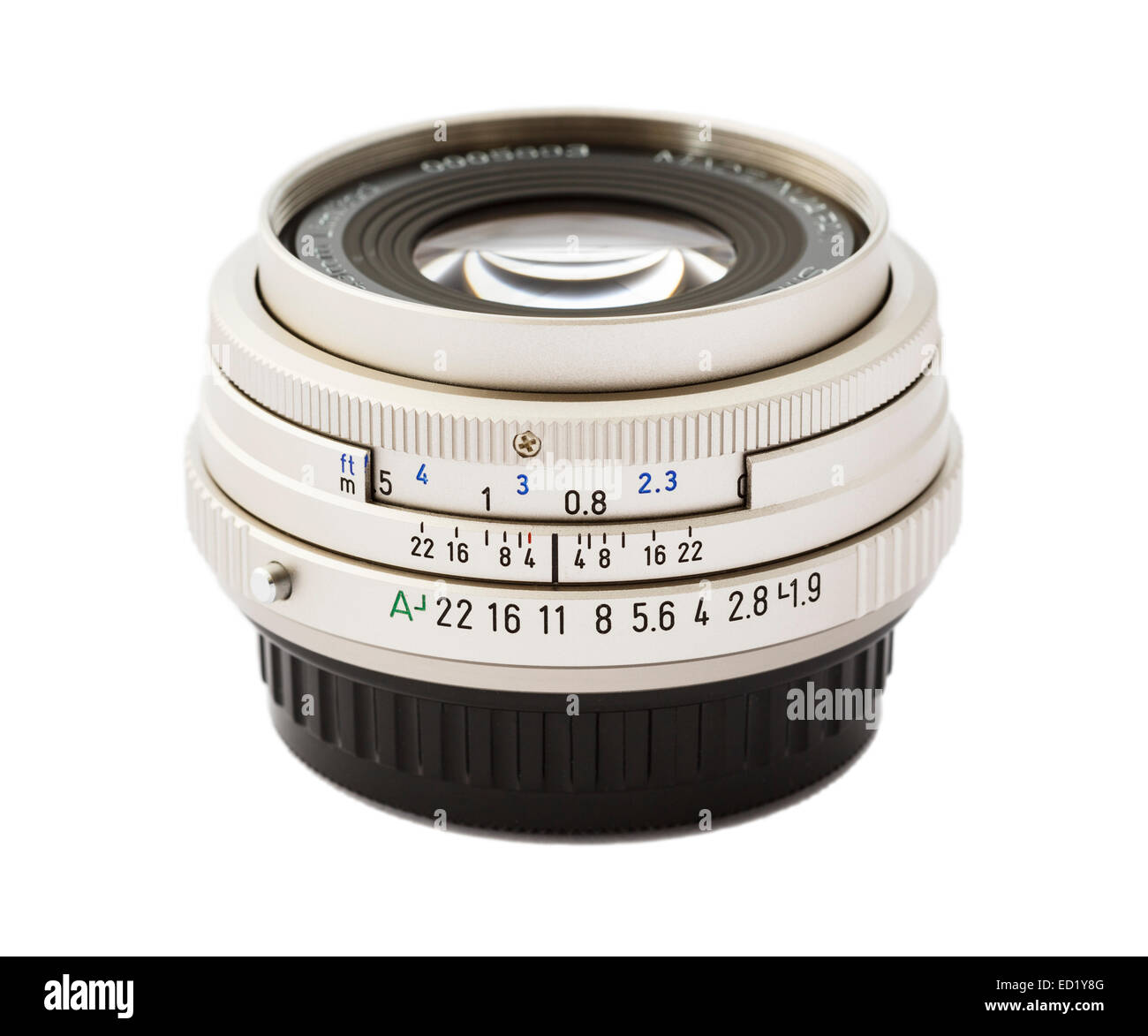 Pentax 43mm silver limited edition fixed focal length prime lens made ...