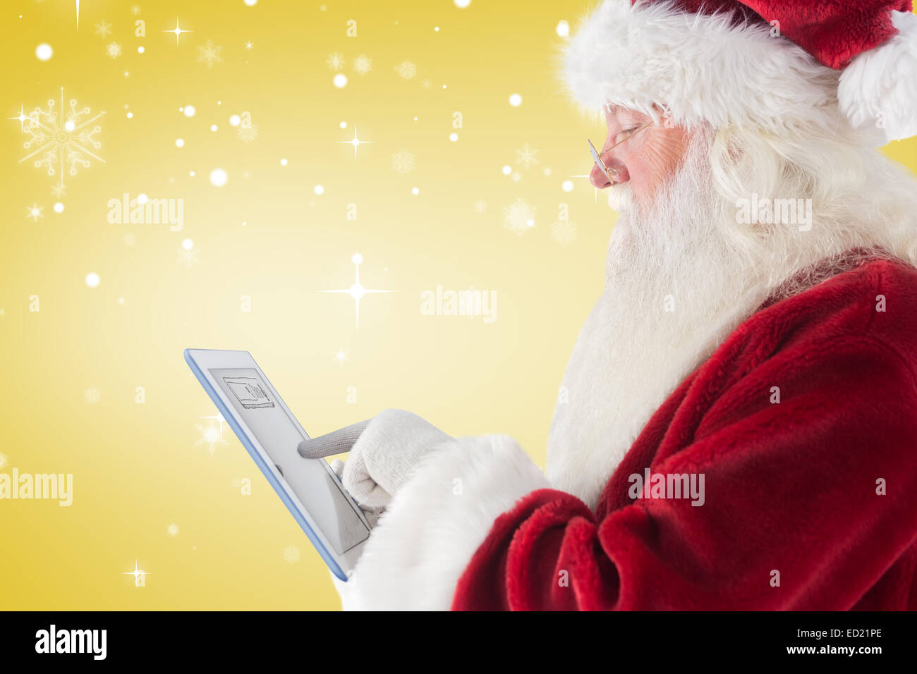Santa claus with magnifying glass hi-res stock photography and images ...