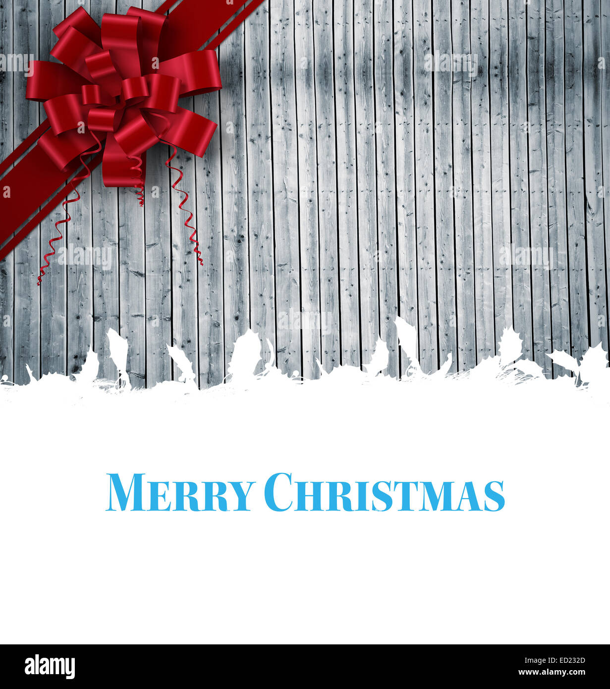 Composite image of merry christmas Stock Photo - Alamy