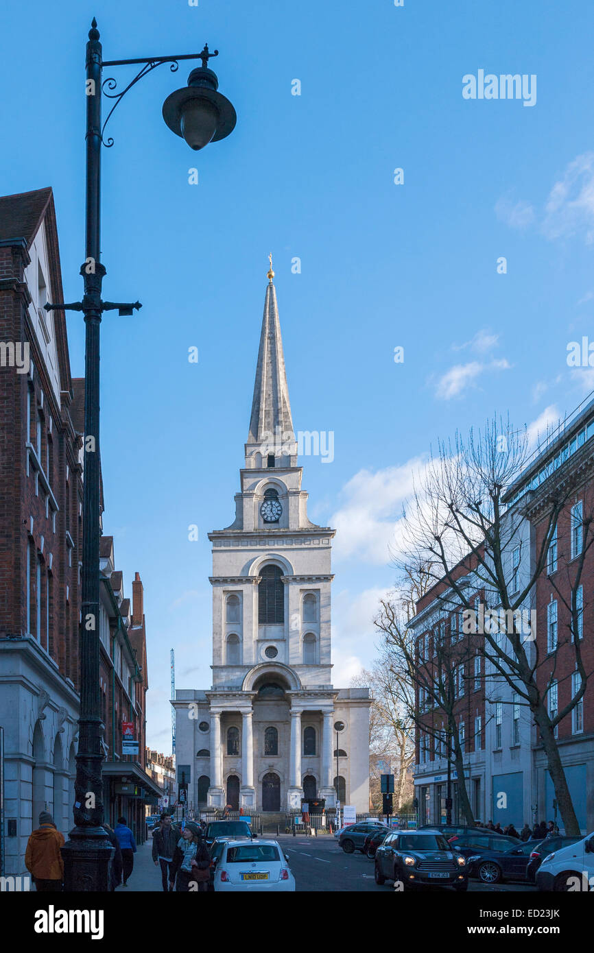 Christ Church Spitalfields Stock Photo - Alamy