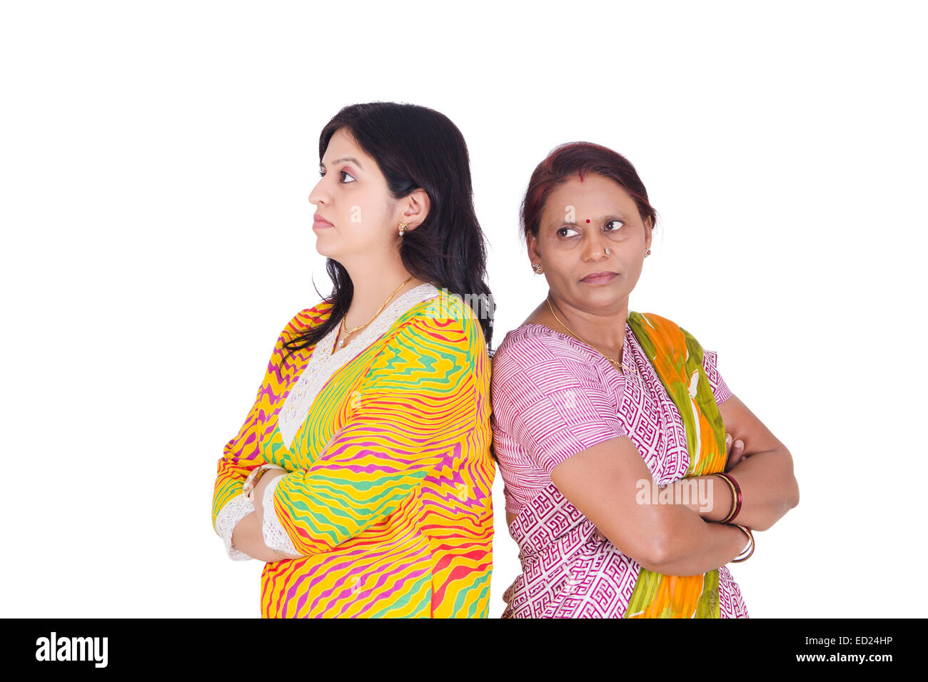 Indian mother in sari hi-res stock photography and images - Alamy