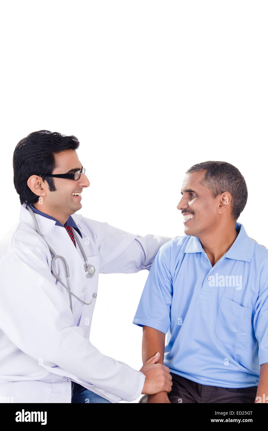 indian Medical Doctor Patient Treatment Stock Photo - Alamy