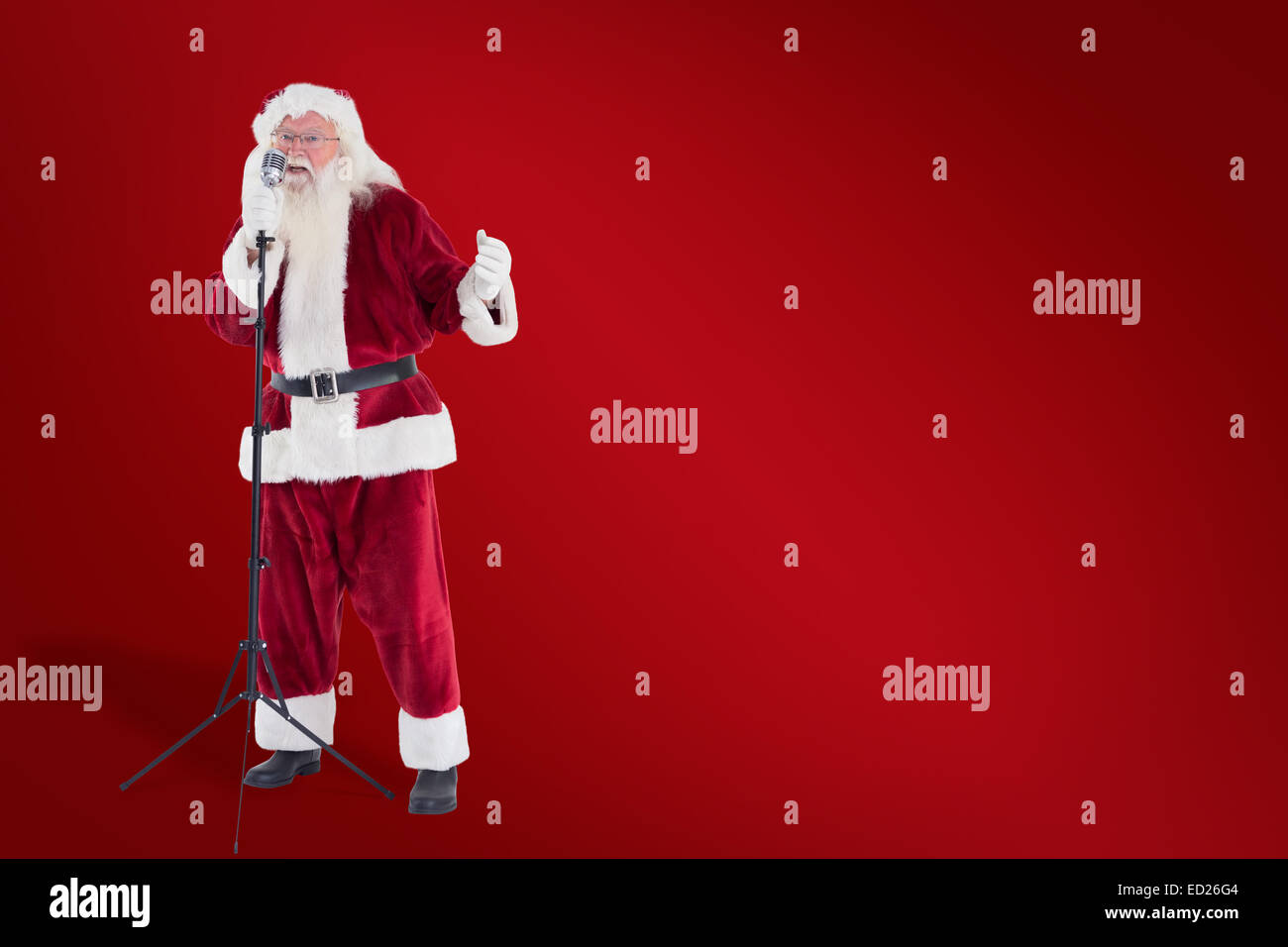 Man dress like santa hi-res stock photography and images - Alamy