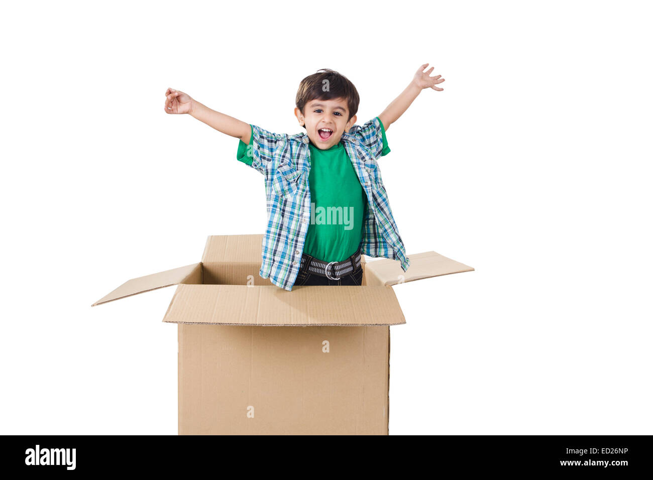 Preteen boy with mouth open hi-res stock photography and images - Alamy