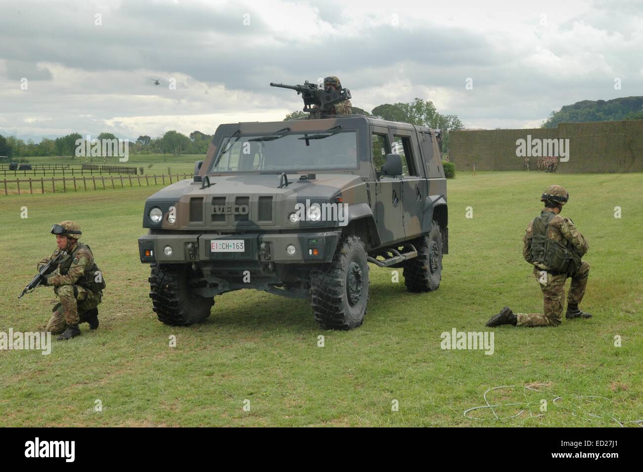 Italian army, Lynx armored car Stock Photo - Alamy