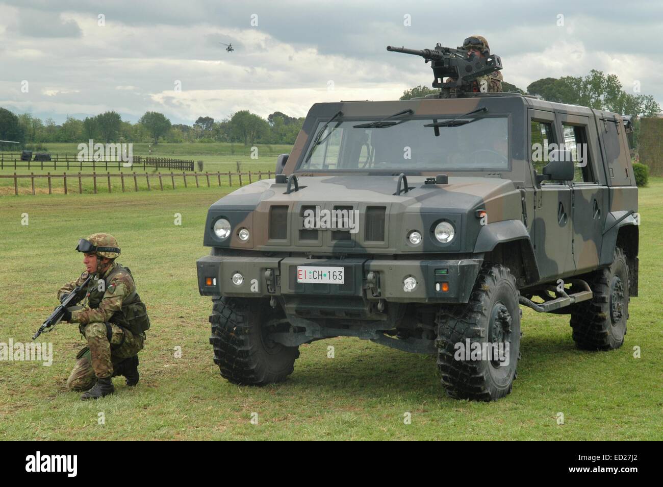 Italian Army Soldiers Military Car High Resolution Stock Photography ...