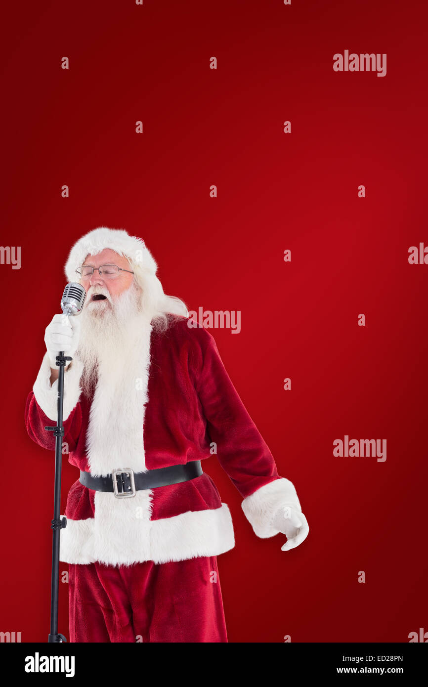 Man dress like santa hi-res stock photography and images - Alamy