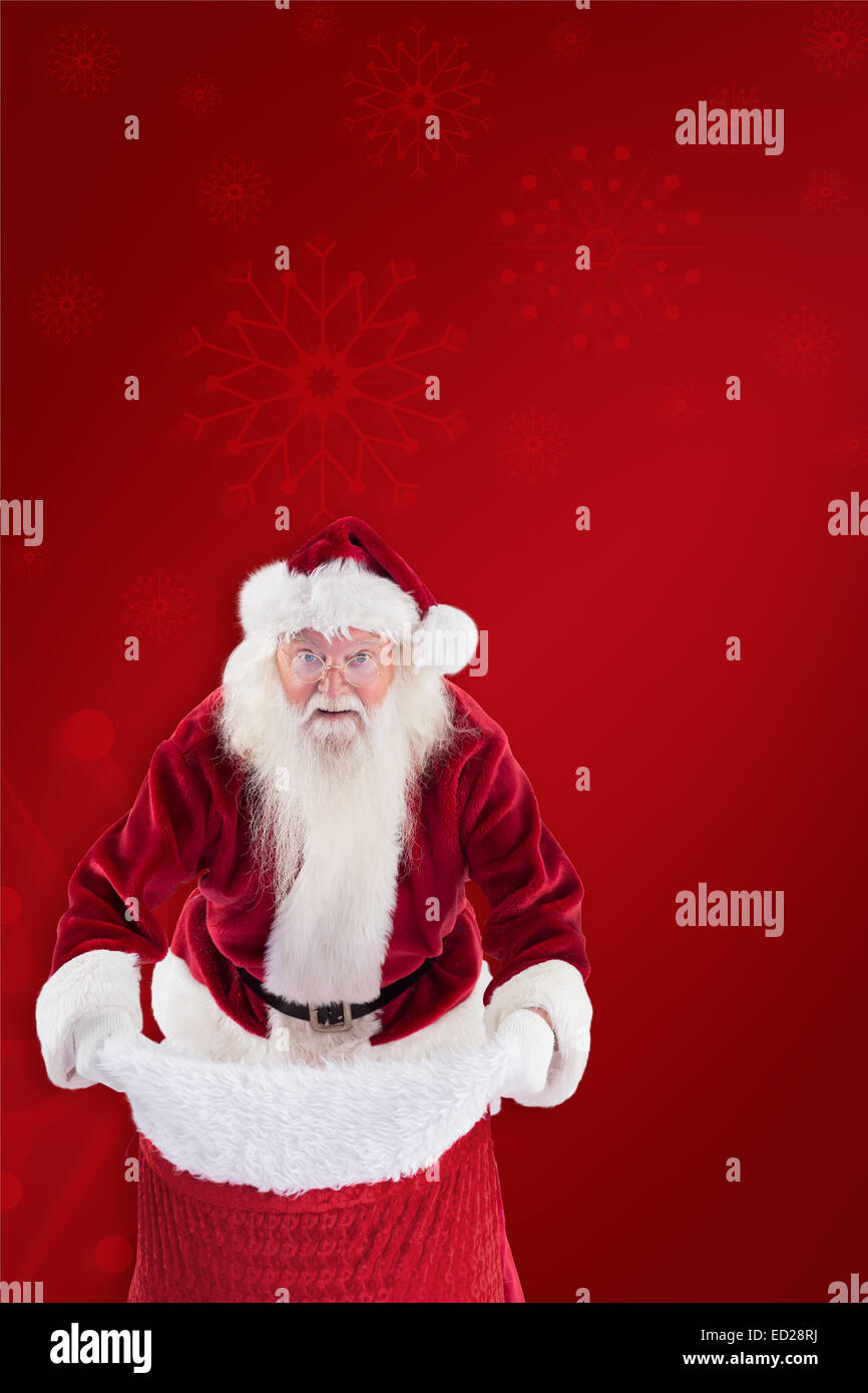 Open empty sack santa hi-res stock photography and images - Alamy